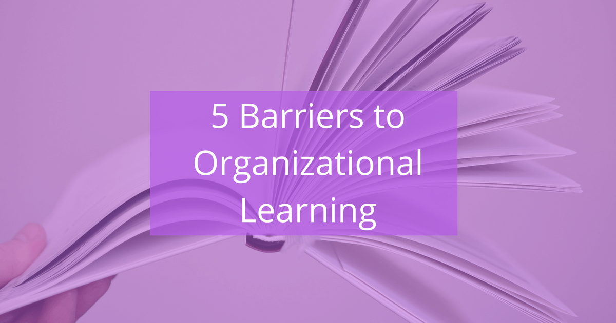 5 Organizational Learning Process Obstacles - WalkMe Blog