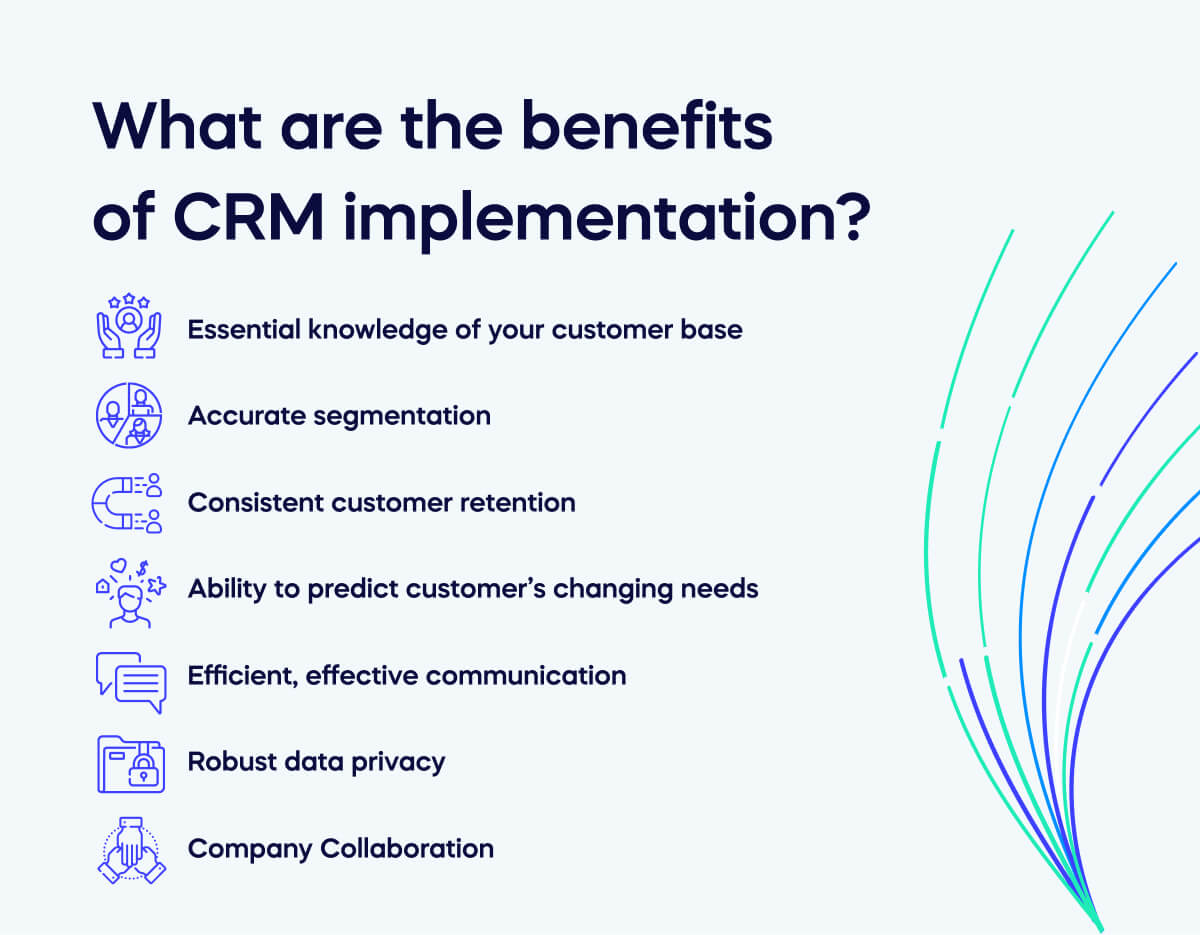 What are the 5 keys to successful CRM Implementation?