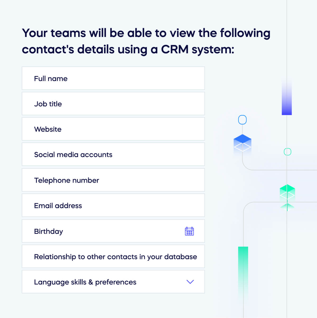 What are the 5 keys to successful CRM Implementation?