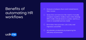 Automating HR Workflows: benefits, examples, and use cases