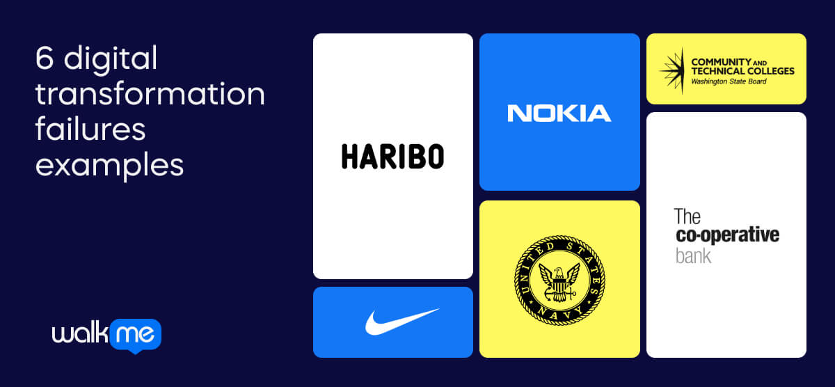 6 lessons from high-profile digital transformation failures