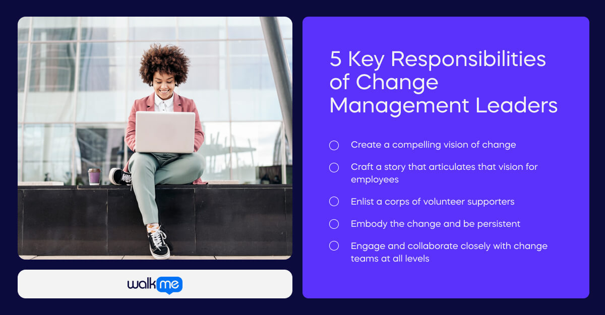 5 Key Responsibilities of Change Management Leaders