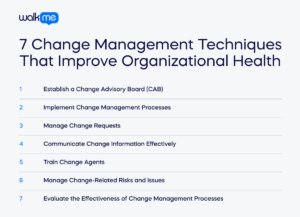 7 Change Management Techniques & Best Practices