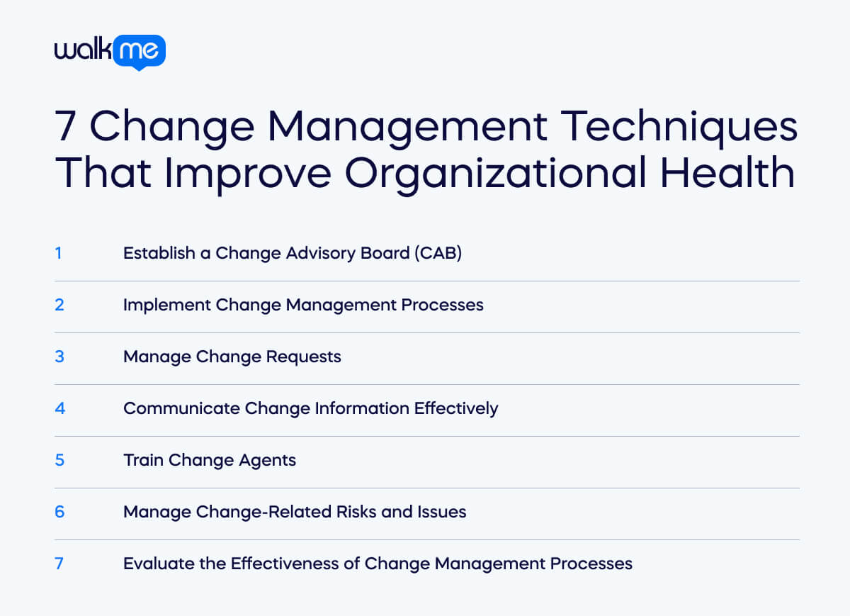 7 Change Management Techniques & Best Practices