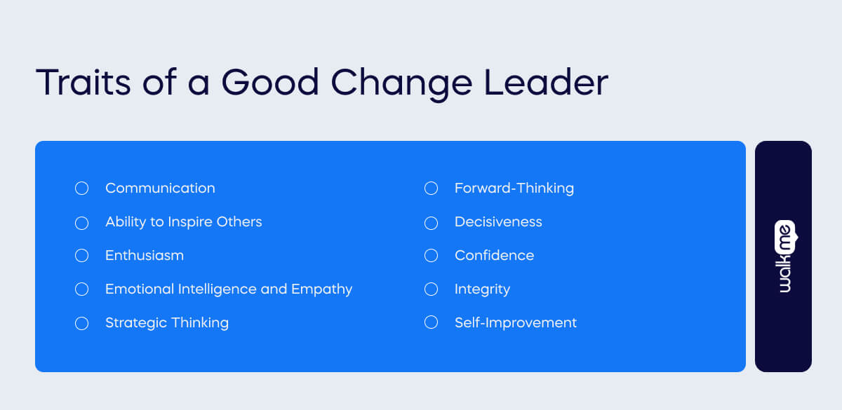 10 Must-Have Traits for Any Change Management Leader