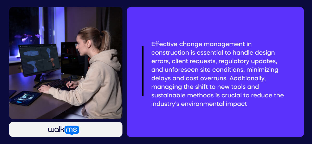 The role of change management in construction