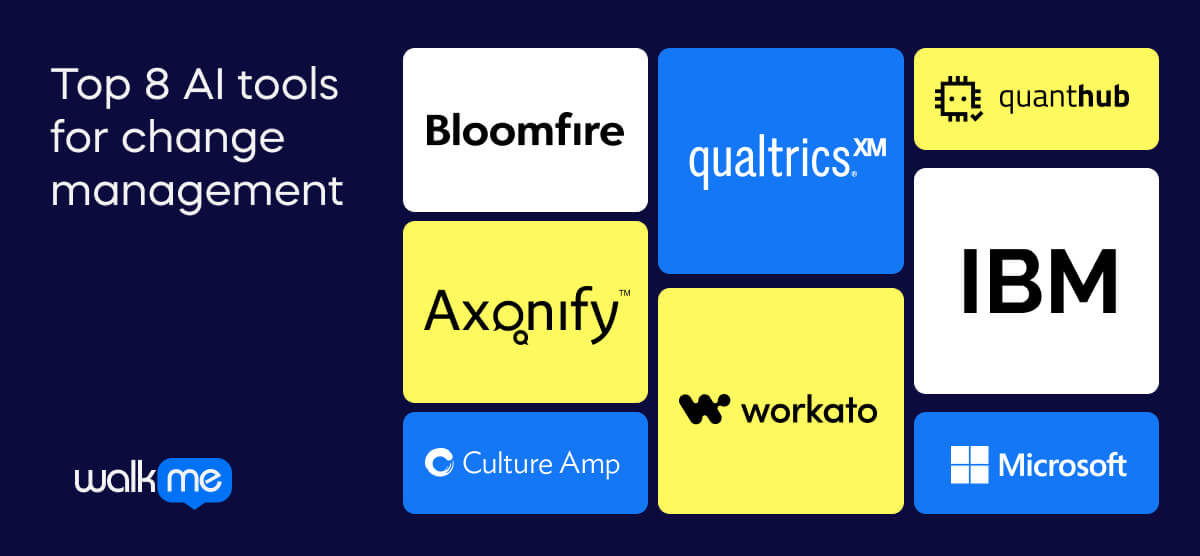 8 best AI tools for change management