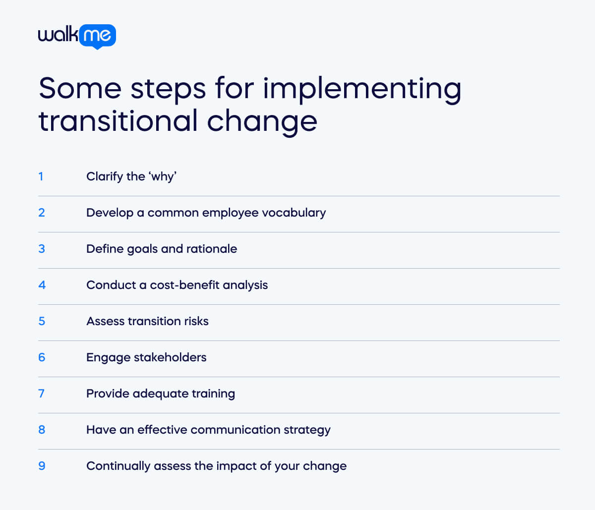 Transitional Change: Definition, Steps and Examples