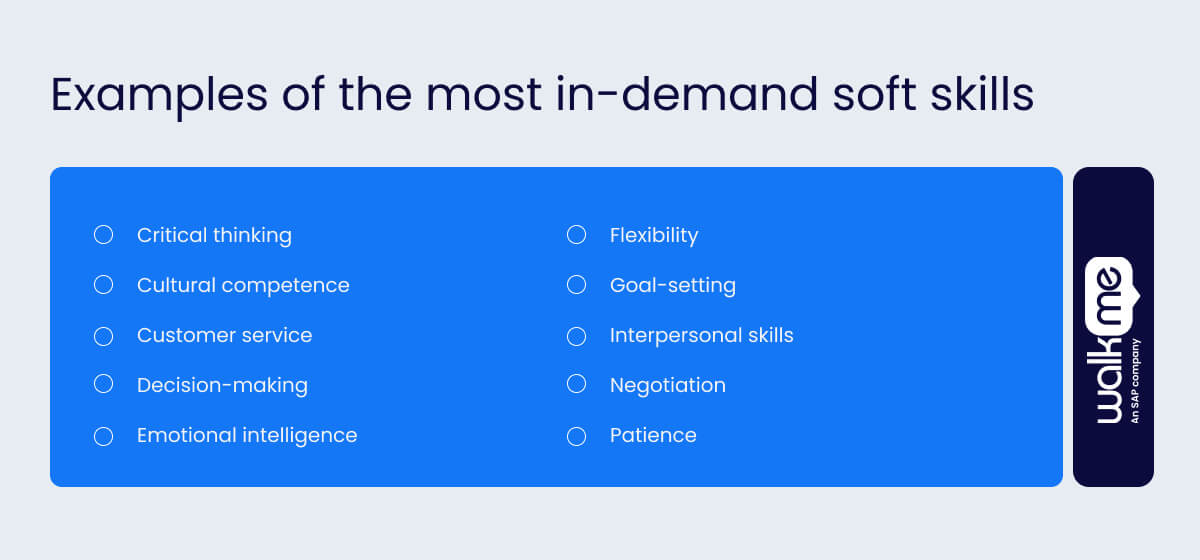 20 Examples of the Most In-Demand Soft Skills