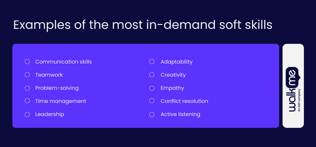 20 Examples of the Most In-Demand Soft Skills