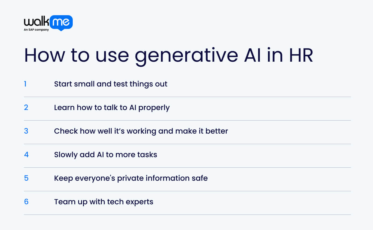 Generative AI in HR: Examples, Use Cases & Getting Started