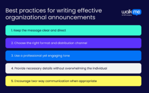 What is an Organizational Announcement? Types & Examples
