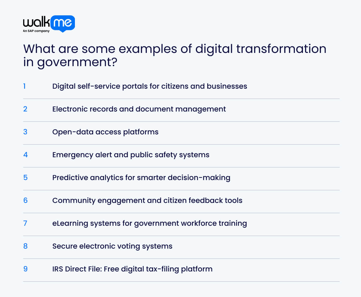 What is Digital Government Transformation?