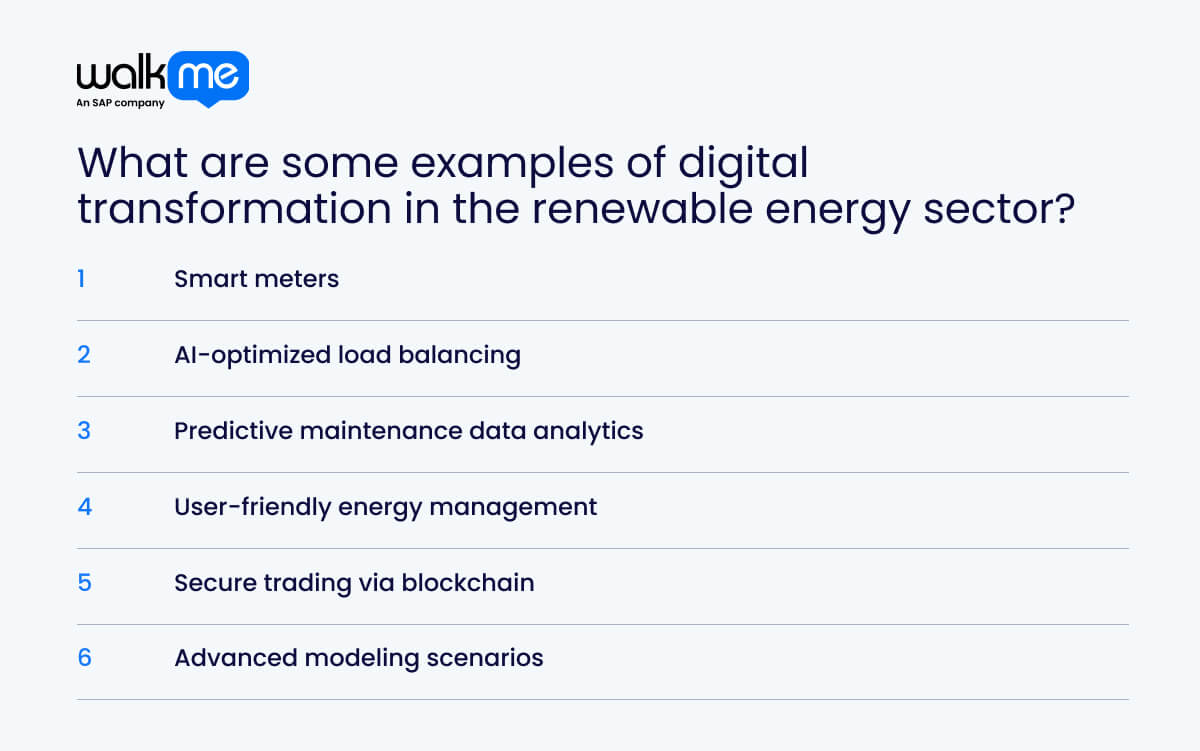 Digital Transformation in the Renewable Energy Sector
