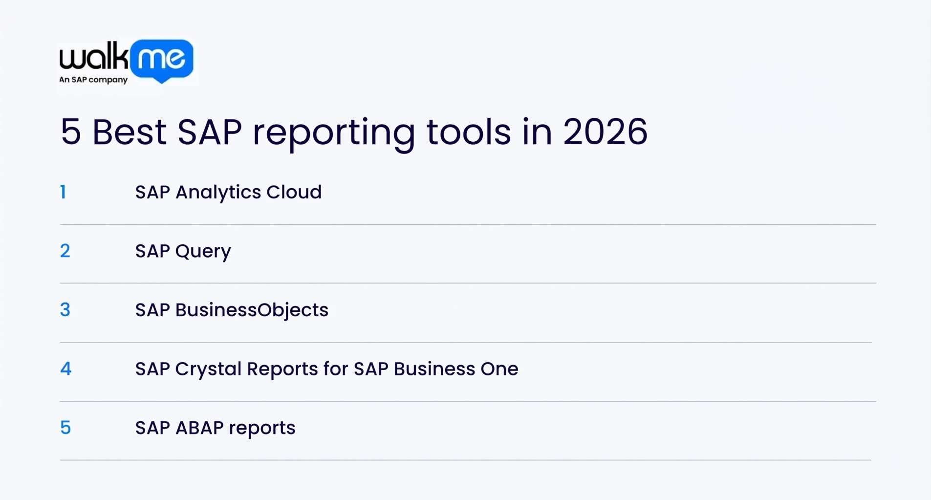 5 Best SAP Reporting Tools in 2026