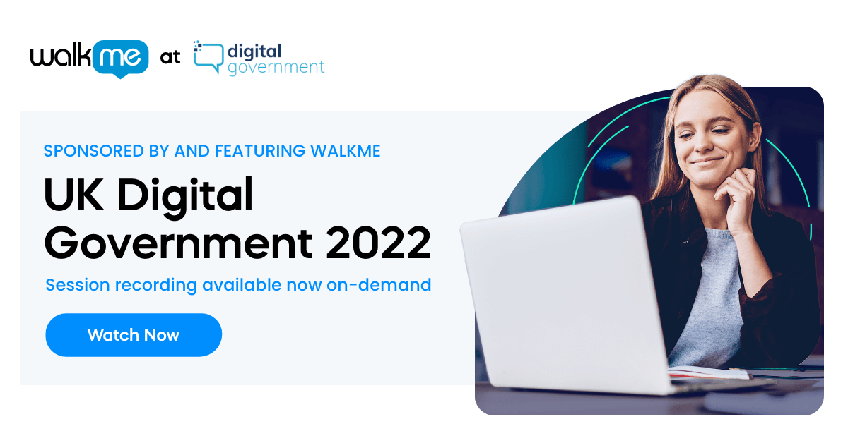 WalkMe at Digital Government 2022