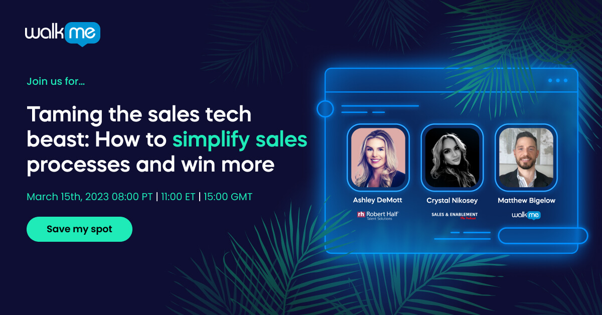 Taming the sales tech beast: How to simplify sales processes and win more