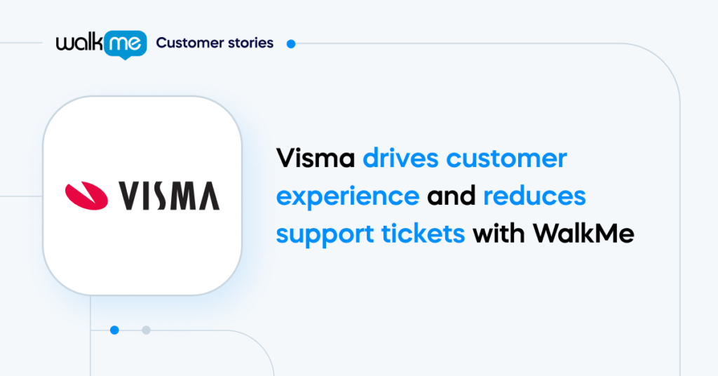 Visma Case Study | Digital Adoption Solution | WalkMe