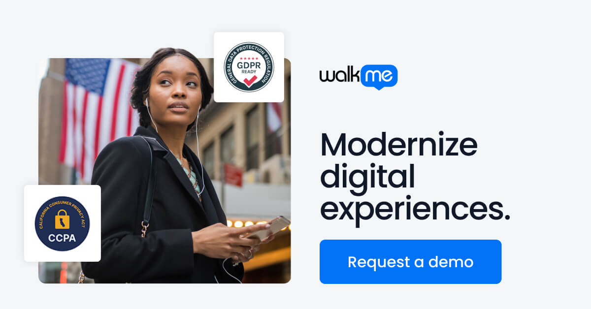 Digital Adoption for the Public Sector - WalkMe™