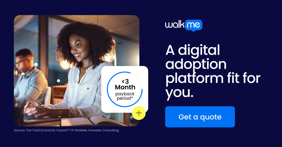 Digital Adoption Platform Pricing - WalkMe™