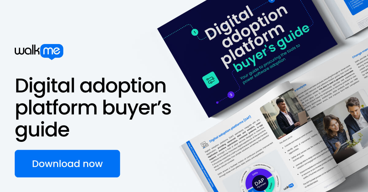 Digital adoption platform buyer’s guide