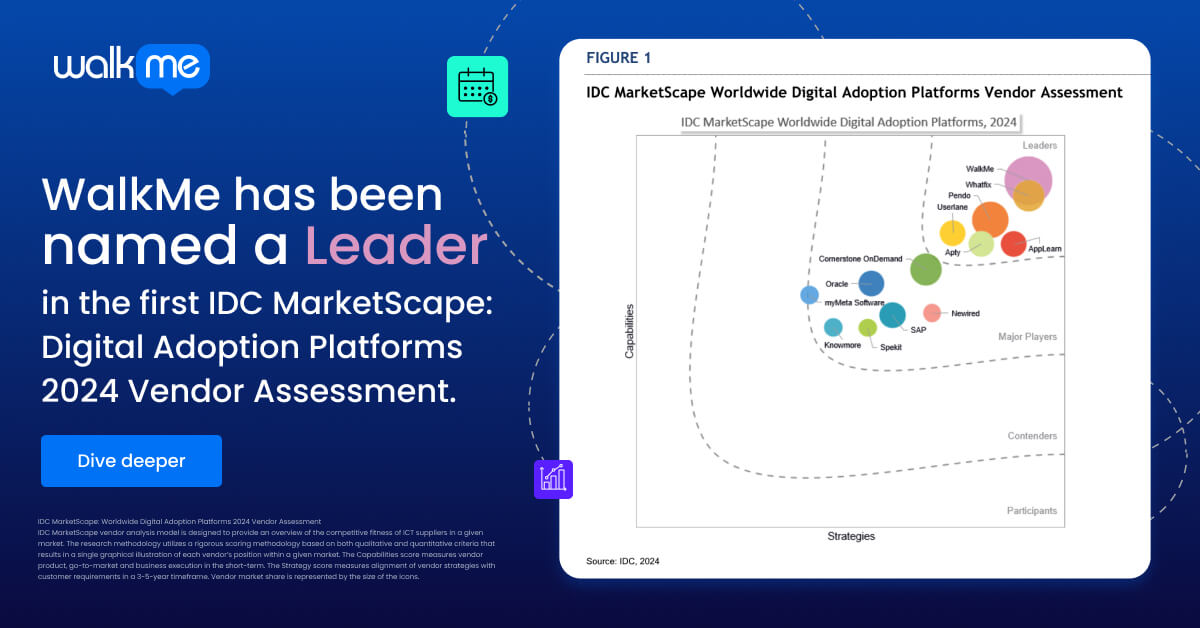 2024 IDC MarketScape: Digital Adoption Platforms