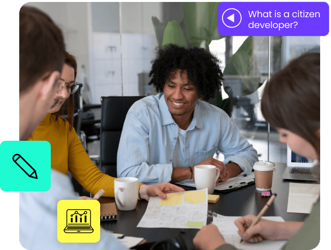 What is a citizen developer?