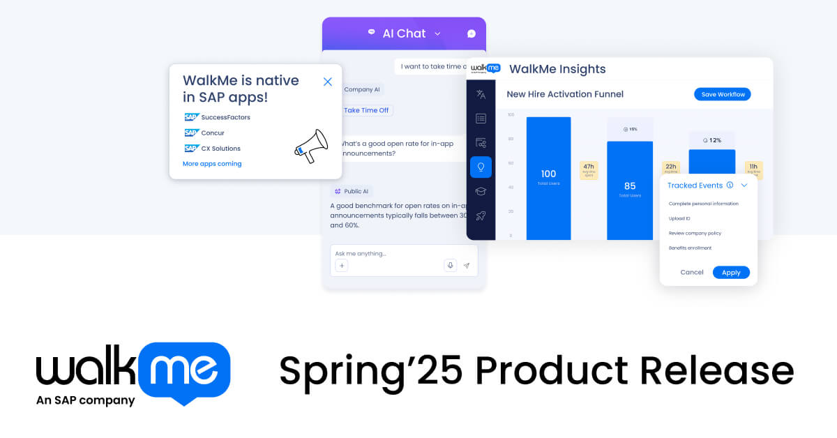 Explore WalkMe’s Q2’25 Quarterly Product Release
